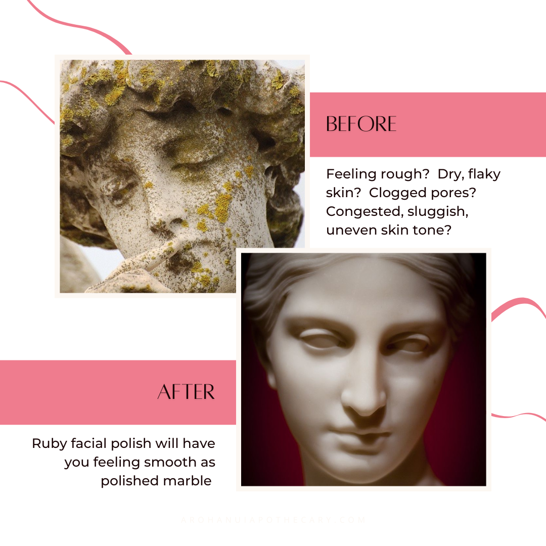 RUBY FACIAL POLISH – Pantheon Apothecary